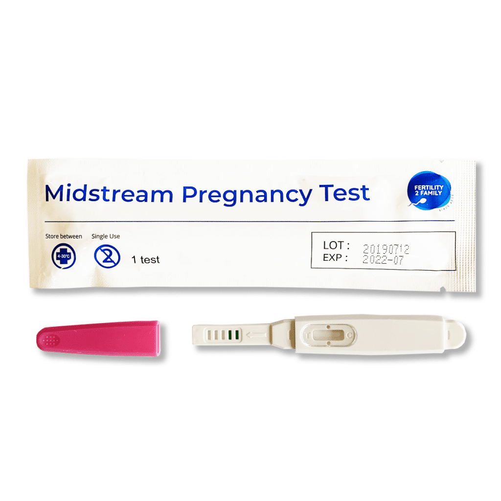 Midstream Pregnancy Test Instructions | Fertility2Family | Australia